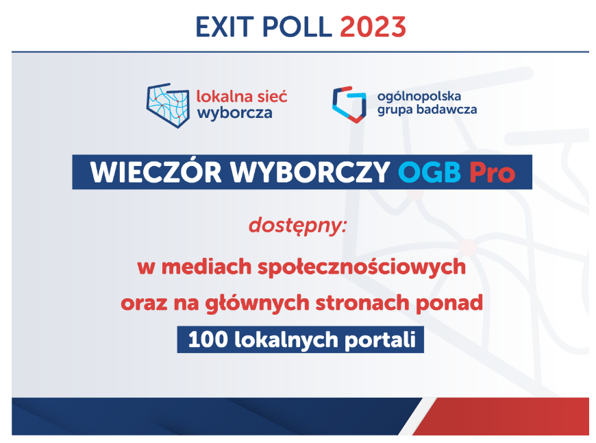 Wyniki exit poll i wieczór wyborczy na ponad 100 lokalnych portalach. W tym suwalki24.pl ...